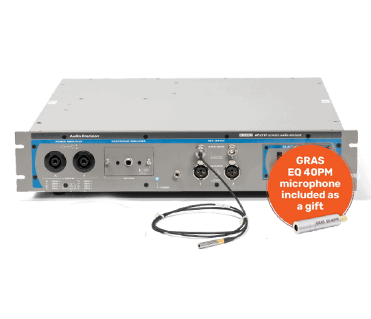 APx517 B Series Acoustic Audio Analyzer I Audio Analyzer & Testing